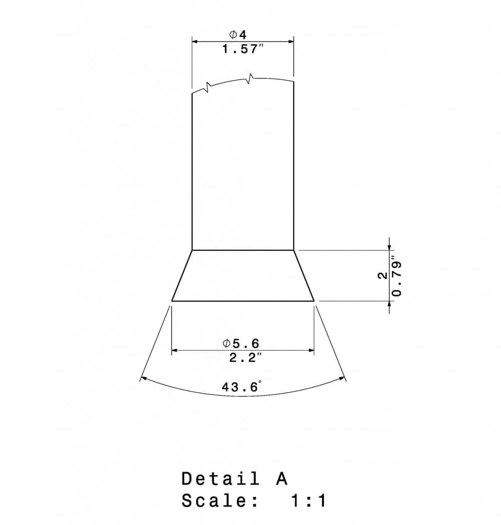 Elevated Zero Maze - Mouse with Height Inserts (Specifications) - Maze ...