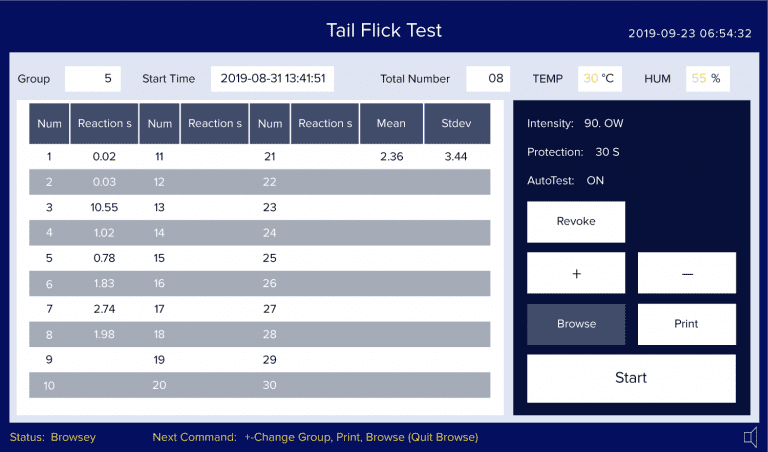 Tail Flick Test - Maze Engineers