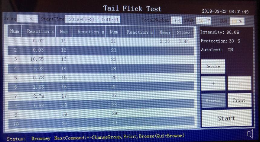 Tail Flick Test - Maze Engineers