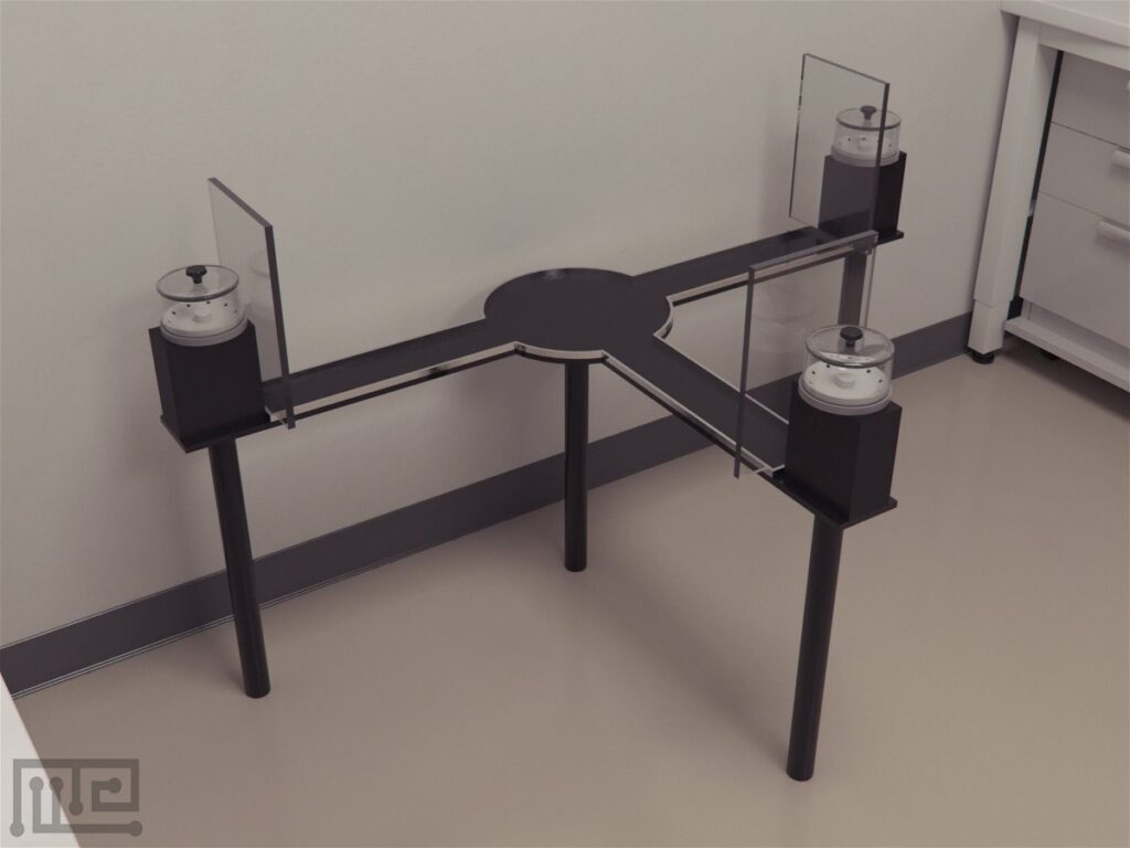 Circular Central Platform T Maze - Maze Engineers