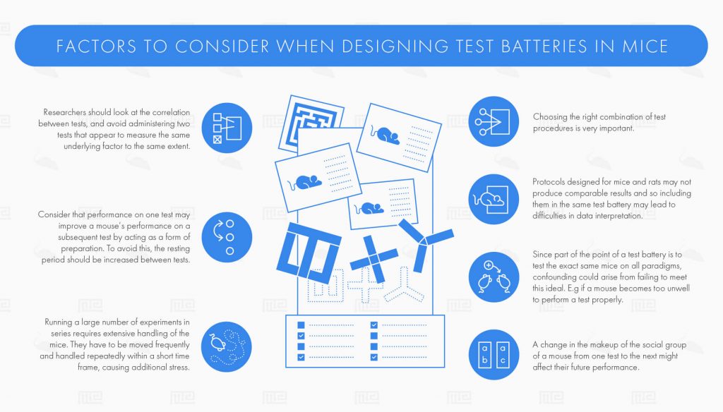 Activity Testing in Mice with Behavioral Test Batteries - Maze Engineers