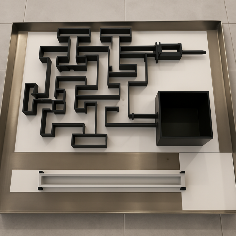 Stone T Maze - Maze Engineers